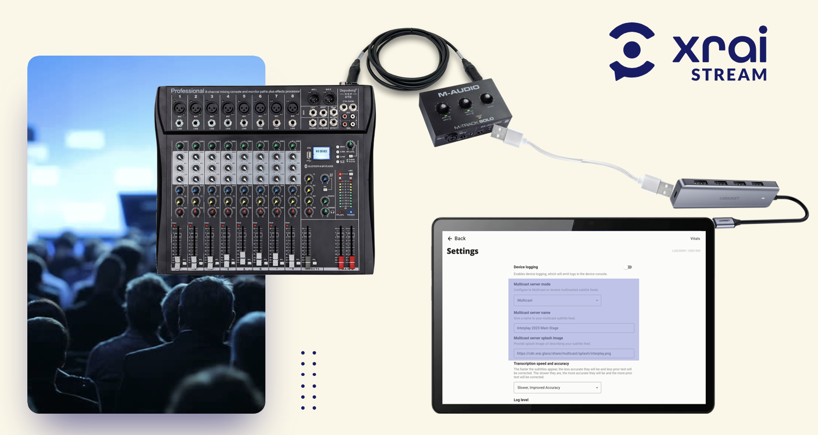 Setting up XRAI Stream